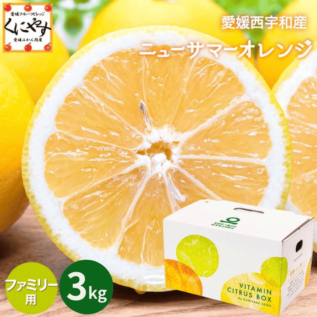 ここがポイント ニューサマーオレンジは、江戸時代に偶然発見された柑橘。親は不明ですが、その特性から柚子の系統だと考えられています。 果汁が多くジューシーで、上品で爽やかな甘酸っぱさが魅力！りんごの皮をむくように、黄色い外皮をナイフでむいて、...