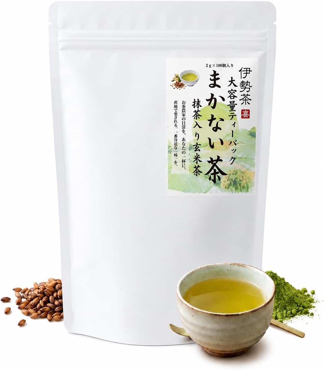 こんなお茶探していませんか? ・ティーバッグなのに、なぜかお茶の味がしない ・マイボトルに入れると香りも色も薄くなる ・「深蒸し」「濃厚」と書いてあったのに、実際は物足りない そんな経験がある方に選んでいただきたいのが「まかない茶」です。 ...