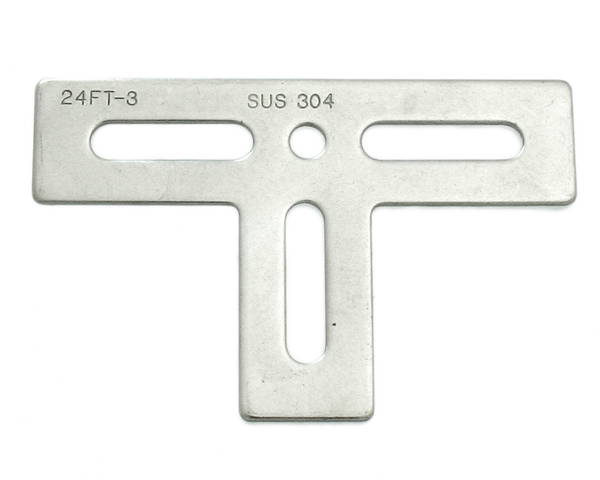 ■接合・補強など幅広い用途に使える金具です。■サイズ：52×52×19×2mm■穴数：6■穴ピッチ：25