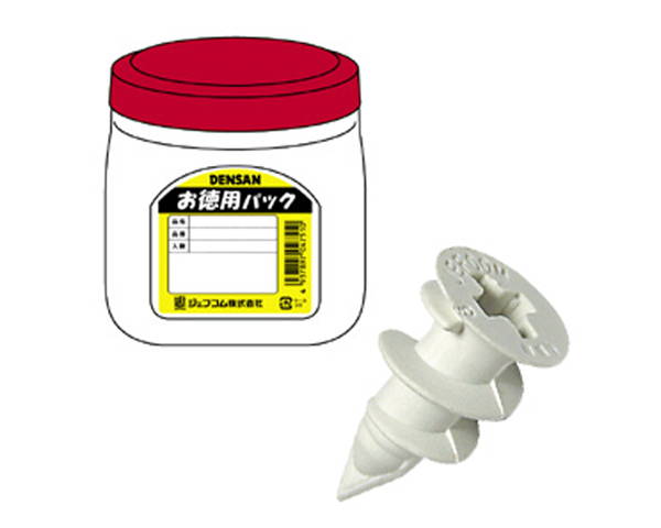 ※入荷品（非在庫品、取寄品）です。●お買得な徳用パックに「ビスなし」タイプ登場　本数増量（5％）1本単価が安くなりました●取出しやすいボトルケース●母材へ切り込みながらロックしガッチリ保持●コンクリート壁と石膏ボードの間が狭いGL工法に最適...