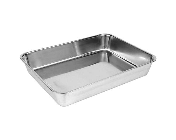 【用途】 部品・工具の管理、部品洗浄。機能・特徴 ステンレスの中でも高級なSUS304鋼を使用しているので、耐薬性・耐錆性に優れ、磁性を帯びません。工具類の仮置き、保管にも便利です。【仕様】 ●外寸：350×265×60mm。●底寸：305...