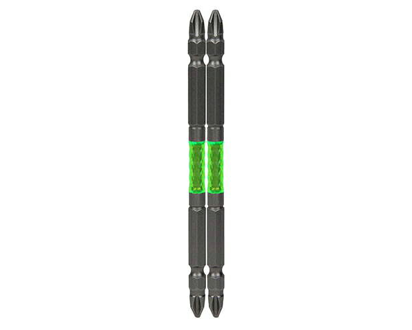 【用途】 ドリルドライバーやインパクトドライバーでの各種ネジの締め付け作業。機能・特徴 衝撃吸収樹脂を装着した先進的な形状です。高精度、高耐久で高品質な日本製です。【仕様】 ●サイズ：＋2×110。●刃先形状：タフワイド。●硬度：HRC60...