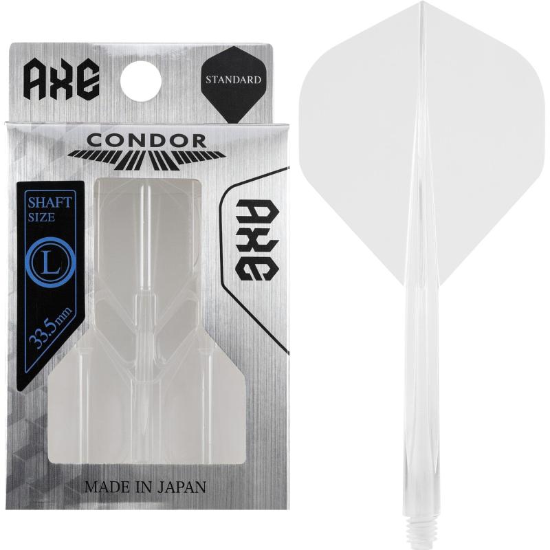 CONDOR AXE STD XL クリアコンドルアックス ダーツフライトシャフト一体型