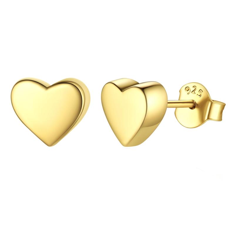 [ChicSilver] ハート ピアス レディース 人気 シンプル シルバー925 地金 かわいい アクセサリー♥[ハートピアス]♥ シンプルなハートモチーフのピアスです。可愛くなりすぎない印象なので、ハート好きにはもちろん、ハートが苦手...