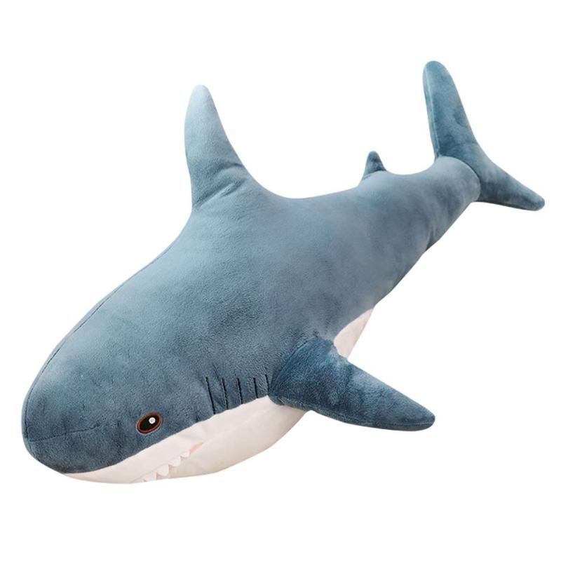 Bidason shark 改良のぬいぐるみ シャーク 抱き枕 サメ 鮫 おもちゃ アニマル 抱きまくら お祝い素材：ポリエステル充満度：80％。柔らかめ、抱き枕としてとても適しています。サイズ：長さ70cm / 100cmとろけるような肌...