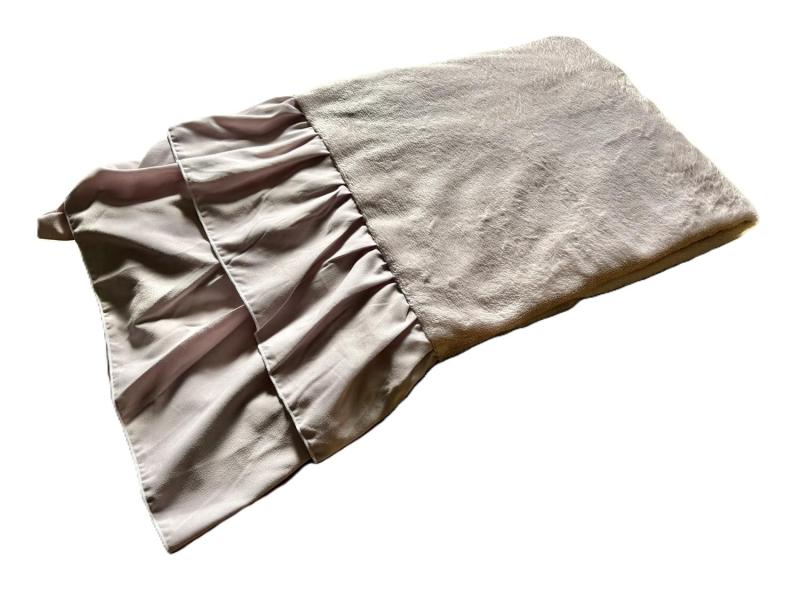伊藤正(Itosho) フリル付フランネルボックスシーツ ピンク 140×200×35cm FW7510DPKフリル付フランネルボックスシーツダブル