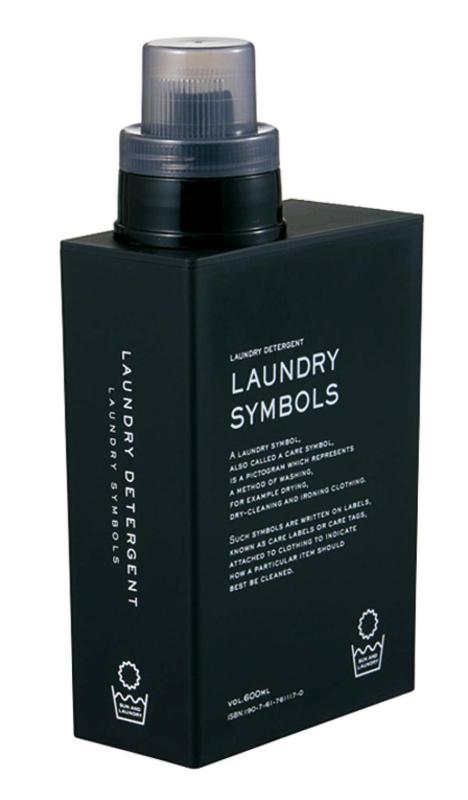割れにくい ディスペンサー ランドリー 洗濯洗剤 ボトル 約600ml LAUNDRY SYMBOLS ブラック 日本製 19-457078商品サイズ:約5.2×10.5×20.4cm容量:約600ml生産国:日本製素材:本体-AS,キャッ...