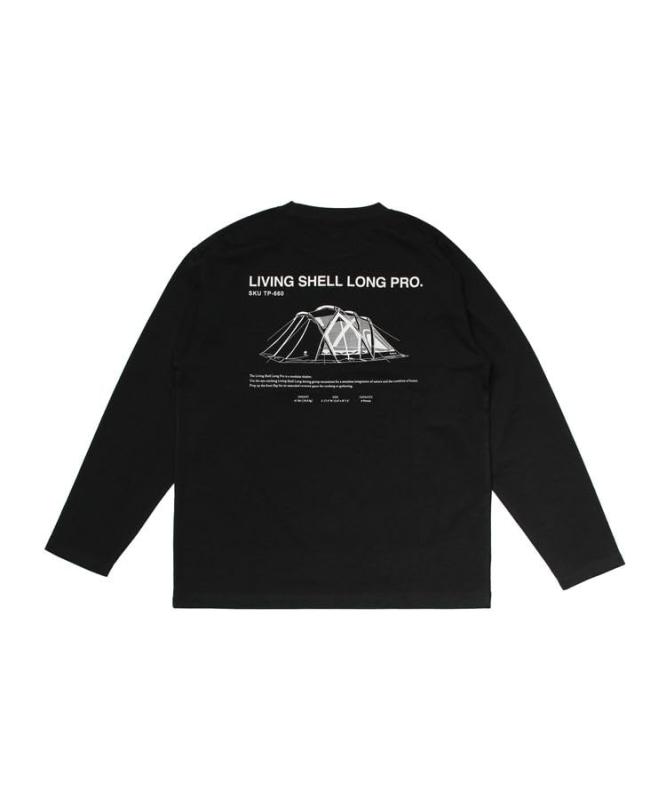 スノーピーク(snow peak)Living Shell Long Pro. L/S Tshirt EC-TS-25AU013 カットソー 長袖 ロングスリーブ ティーシャツ メンズ レディース