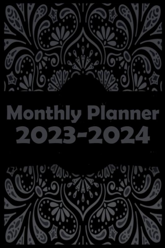 Monthly Planner 2023-2024: 2 Year Monthly Planner Calendar,January 2023 to December 2024, 24 Monthly Planner, 6x9 in.