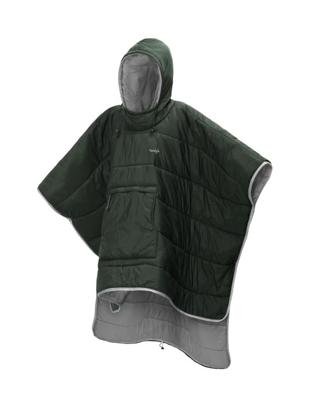 [Tentock] 防寒 ポンチョ アウトドア キャンプ ブランケット レジャーシート 多用途 着る毛布 膝掛け ポケットブランケット 超軽量 コンパクト 車中泊 オフィス 自宅 冷房対策【キャンプ ブランケットとして多機能デザイン】 この...