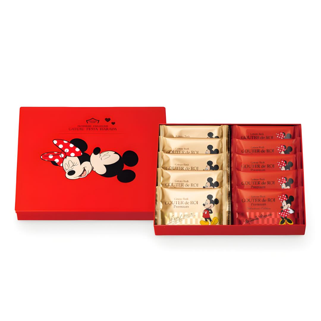 ガトーフェスタ ハラダの大人気ラスク「グーテ・デ・ロワ」から、 【バレンタイン限定 ディズニーデザイン化粧缶（大サイズ）】が登場しました。 サクサクと軽い食感と、上品なバターの香りが広がるラスクは、世代を問わず喜ばれる定番スイーツ。 限定デ...