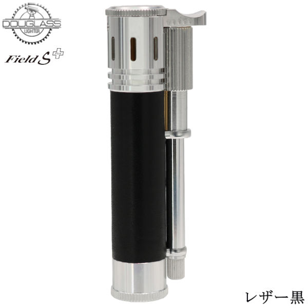 ●商品仕様 仕様(素材)：(本体)ジュラルミン、(タンク)真鍮、(革)本革 サイズ：23.58×16.98×75.95mm 重量：40.08g 生産国：日本 販売元：東京パイプ株式会社 ●商品説明 DOUGLASS Field Sの後継機モ...