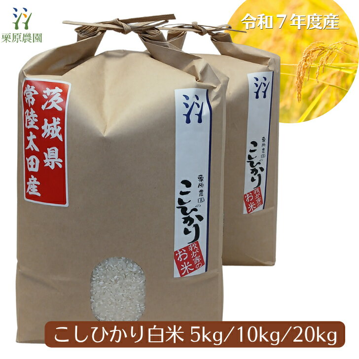 商品情報名称精米原料玄米産地｜品種｜産年単一原料米茨城県常陸太田市　コシヒカリ令和7年度産精米時期別途商品ラベルに記載（精米後5日以内に発送）こしひかり 令和7年度産 白米 5kg 10kg 20kg 茨城県産 茨城 常陸太田 農家が毎日食...