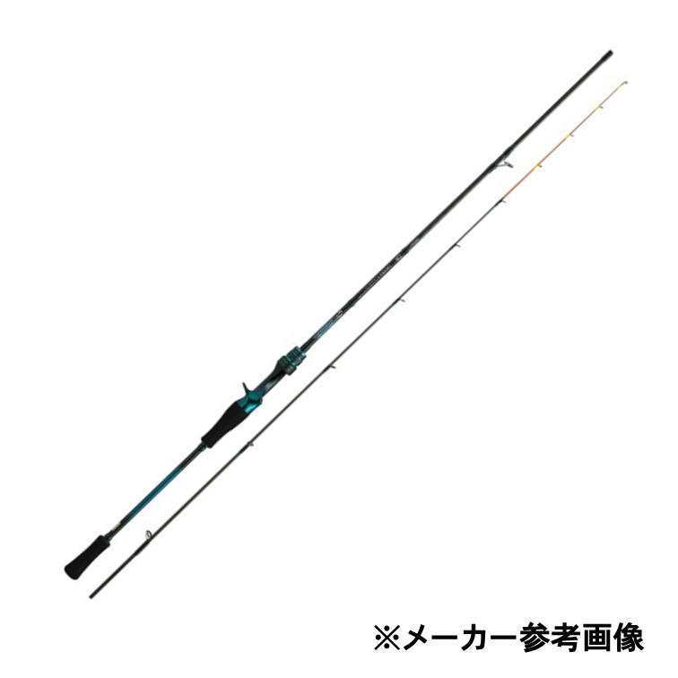 ●全長(m):1.96 ●継数:2 ●仕舞寸法(cm):102 ●自重(g):91 ●先径/元径(mm):0.8/9.4 ●スッテサイズ(g)/(号):40～150/10～40 ●適合ライン PE(号):0.4～1.0 ●カーボン含有率(%...