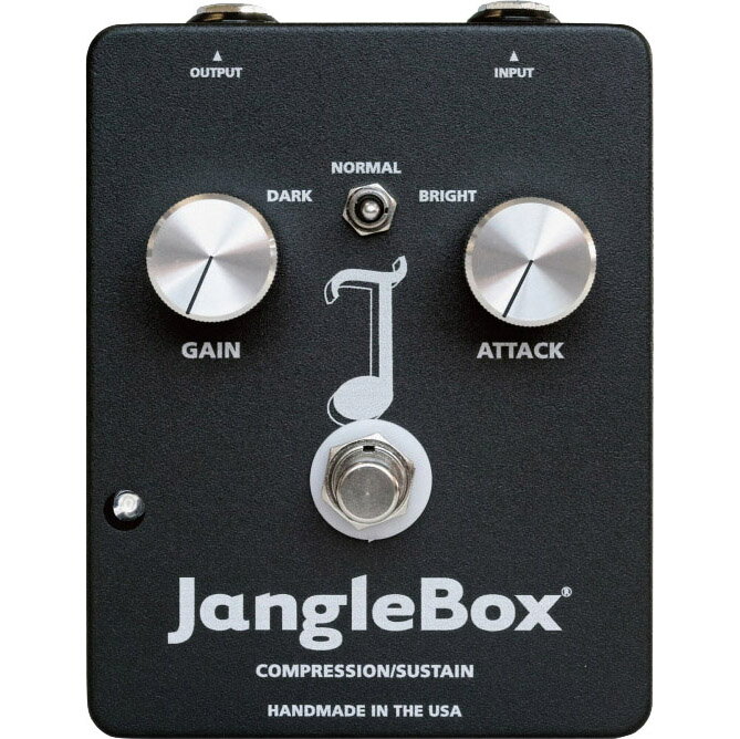 ジャングルボックス / ジャングルボックス オリジナルJangleBoxコンプレッサーは、クリーンでブライト、鐘の音のような響きとサステインを持ったペダルを作るために開発されました。その音色はかつてBeatlesによって広められ、Byrds...