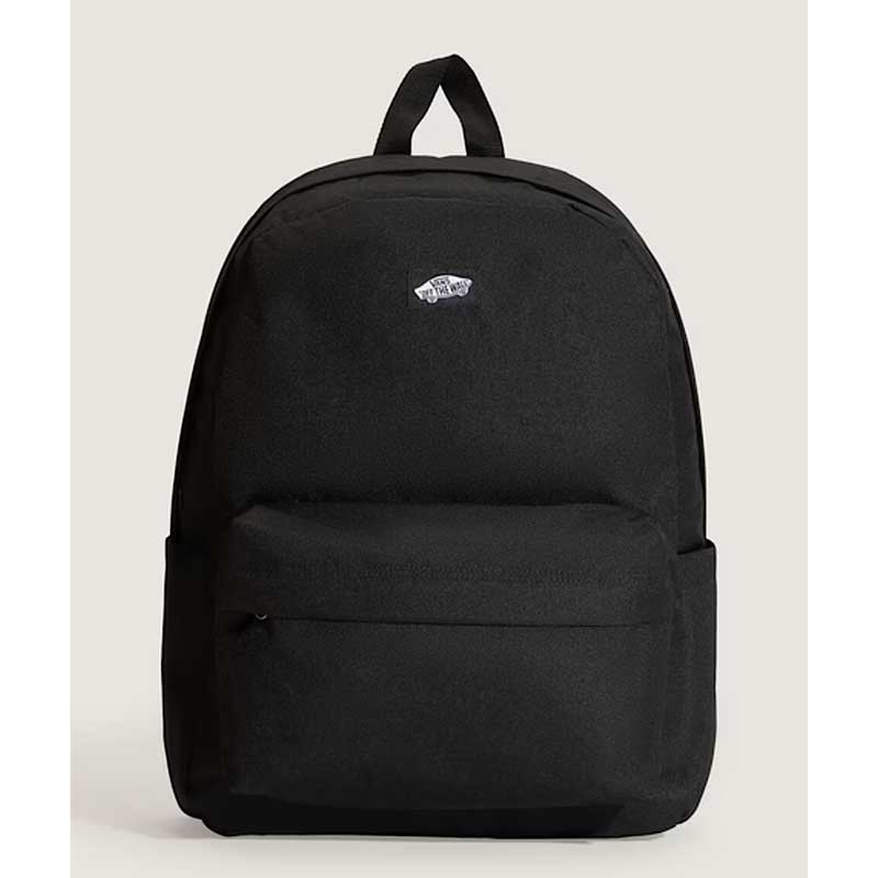 VANS バンズ OLD SKOOL BACKPACK バックパック リュック BLACK VANSのネームタグが付いた定番のBACKPACK。汚れに強いポリエステル生地を採用。メインポケット内側に仕切り付き。ペットボトルや水筒を収納できる...
