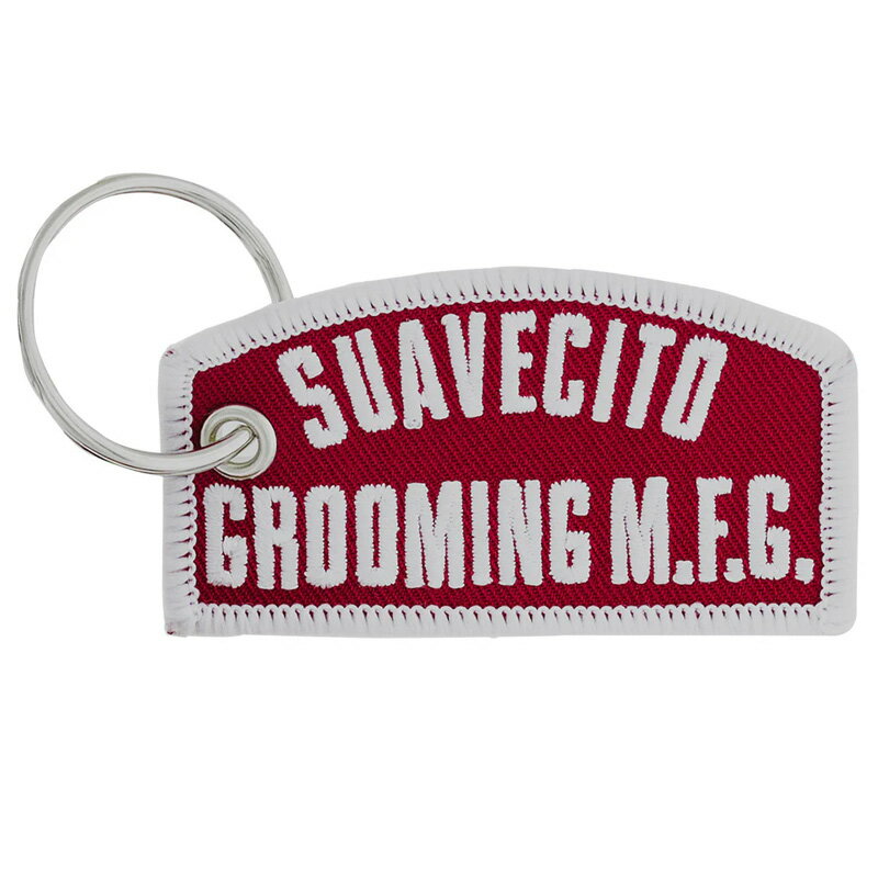 SUAVECITO スアベシート SUAVECITO MFG KEYCHAIN PATCH 刺繍パッチKEYCHAIN 約7cm　