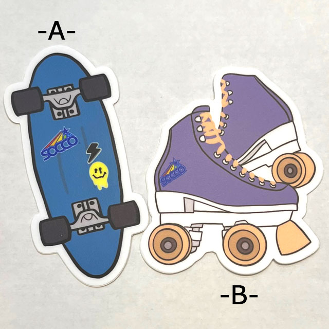 SOCCO ソッコー STICKER ステッカー 2種類からお選びください　