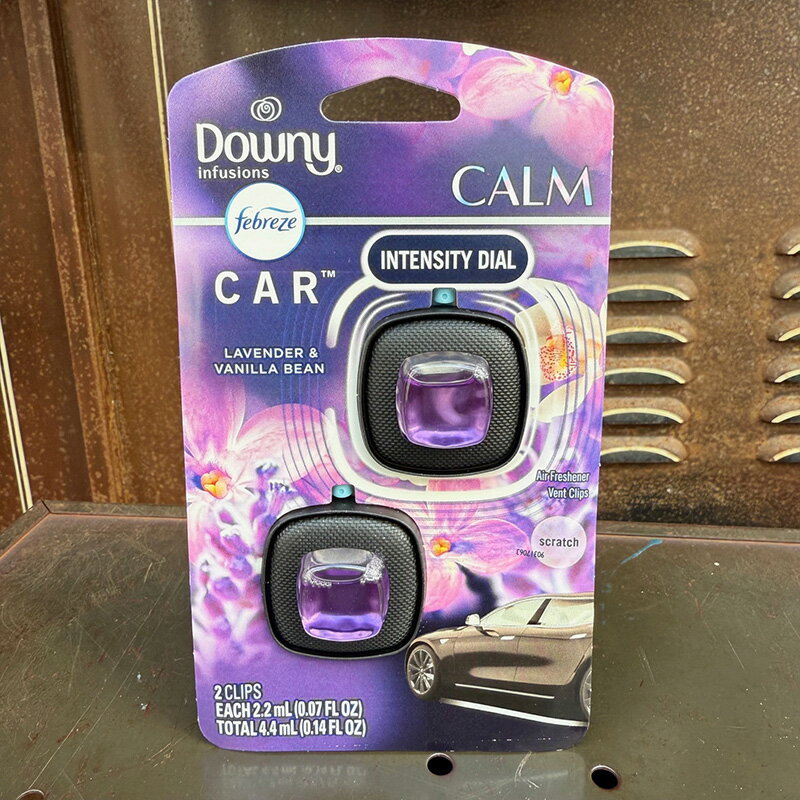 2個入りセット FEBREZE USA -LAVENDER&VANILLA- VENT STICK AIR FRESHNER (2CLIPSセット) エアーフレッシュナー US版 日本でもお馴染み FEBREEZE エアーフレッシュナー 日...