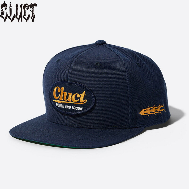 CLUCT(クラクト) #05203 ROWLAND BB CAP ベースボールキャップ COLOR-NAVY フロント部分にワッペンを配置しサイドには刺繍を施したたベースボールキャップ。 スナップバック仕様でサイズ調整が可能です。CLUC...