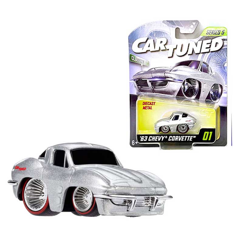 CT043 CAR TUNED MAINLINE RELEASE.5 1963 Chevy Corvette (Classics)色むら、PACKAGEの状態その他 の状態を理由の返品交換はしておりません ご了承くださいませ　