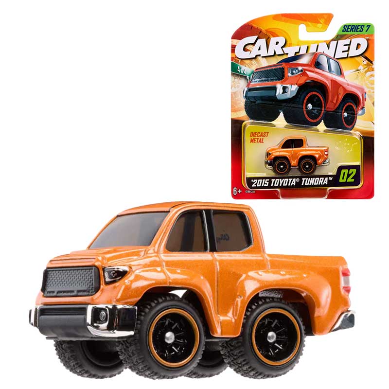 CT070 CAR TUNED MAINLINE RELEASE.7 2015 Toyota Tundra (4X4)- Dark Orange色むら、PACKAGEの状態その他 の状態を理由の返品交換はしておりません ご了承くださいませ　