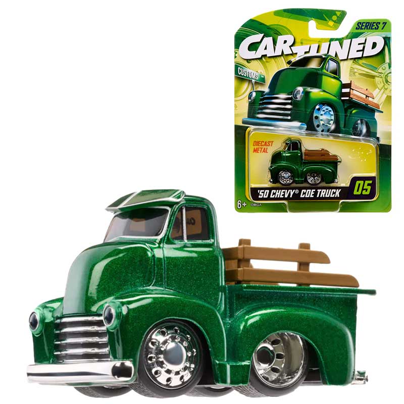 CT073 CAR TUNED MAINLINE RELEASE.7 1950 Chevy COE Truck (Custom)- Kandy Green 色むら、PACKAGEの状態その他 の状態を理由の返品交換はしておりません ご了承く...