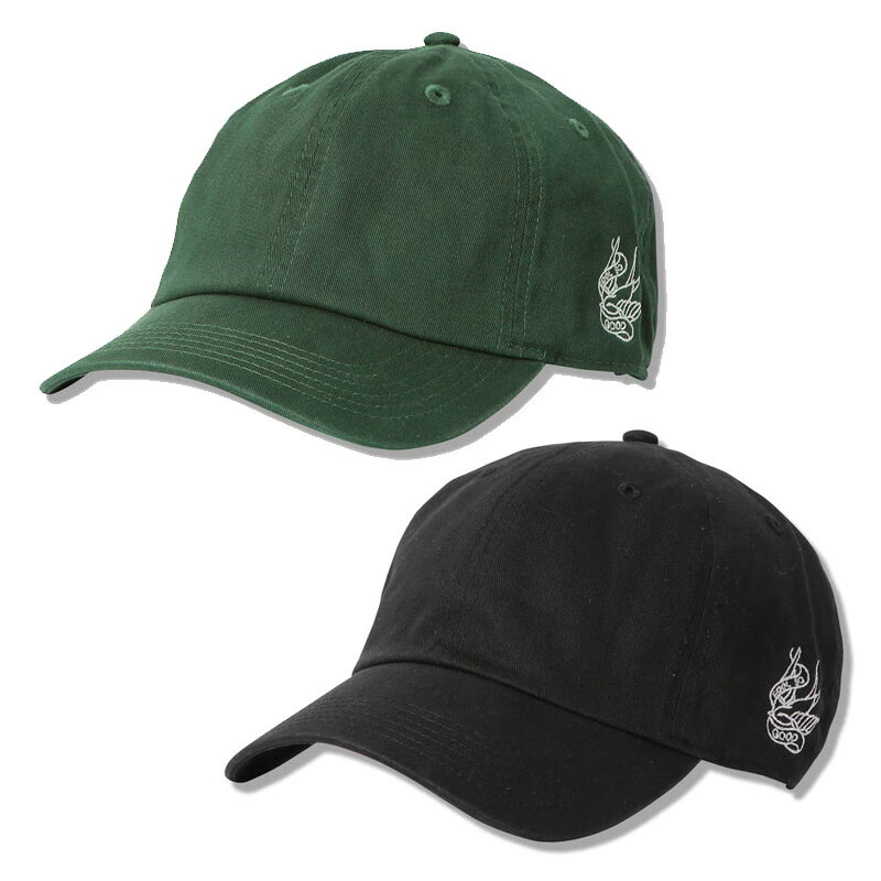 FOOL SO GOOD フールソーグッド -TWIN SWALLOWS LOW CAP- ローキャップ トラディショナルなスワローグラフィックを、キャップの両サイドに刺繍で表現したカーブバイザーローキャップ。シンプルながら存在感のあるデザ...