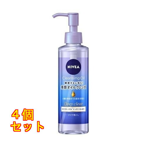 1個6個セット12個セット※商品リニューアル等によりパッケージ及び容量は変更となる場合があります。ご了承ください。 商品名 ニベア クレンジングオイル ディープクリア 本体 内容量 195ml 商品説明 ●瞬感するん落ち！美容オイルクレンズ...