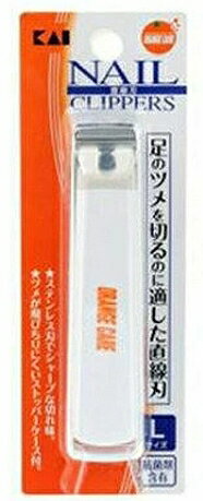 ※パッケージデザイン等は予告なく変更されることがあります。予め御了承下さい。 【商品特徴】 ・切ったツメが飛びにくく、ツメが切りやすい側面Uカットのストッパーケース付きです。 ・エッチング加工ツメヤスリは、ヤスリ掛けがなめらかで、形よく仕上...