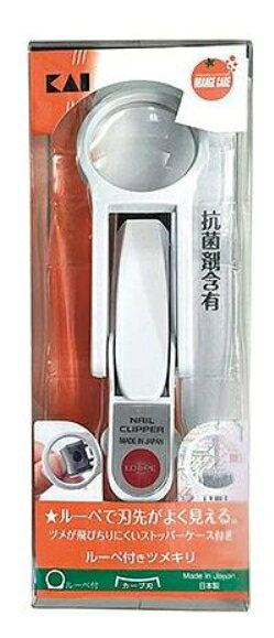 「使用方法」 ●手、足の爪を切ります。 「成分」 刃部/ステンレス刃物鋼 テコ/強化ナイロンABS樹脂（抗菌剤含有）　ルーペ /ポリカーボネート　ルーペカバー/ABS樹脂（抗菌剤含有）ストッパー/ABS樹脂（抗菌剤含有）ヤスリ/ステンレスス...