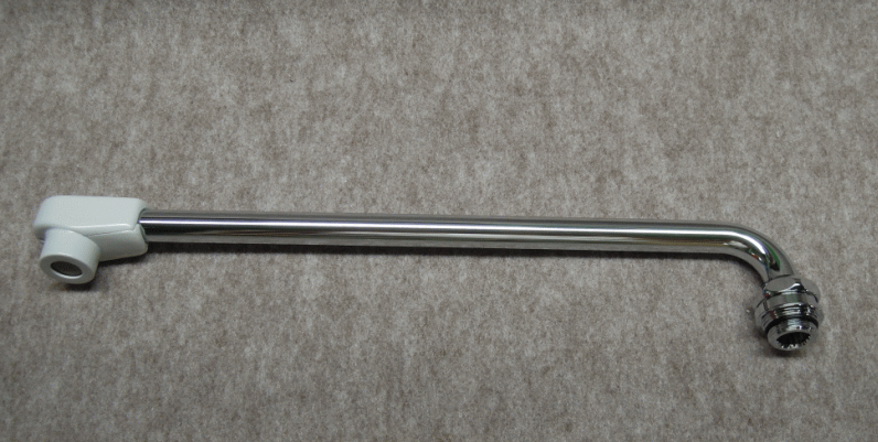■パイプ外径　16mm ■W26-20 ■340mmパイプ ■使用対象商品：KF181T等 ■旧ローレットナット式用パイプ ■先端部グレー 　　　　　　　　　　KF181をご使用のお客様へ 　　　　　　　パイプ取付形状をご確認下さい！！ 　...