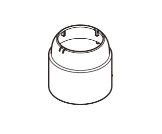 ■KF568C用本体カバー（白）