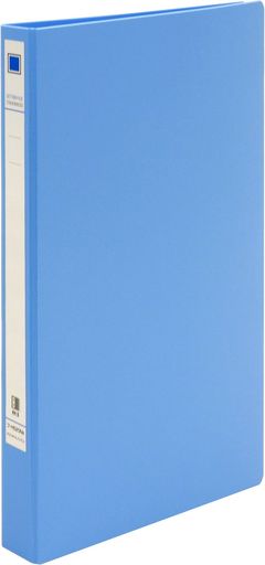 【寸法】 29x228x307mm 【サイズ】 A4-S 【穴数】 2穴 【収容枚数】 180枚 【色】 青