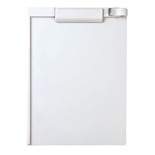 【サイズ】15x234x323mm 材質/ABS 規格/A4タテ 適正収納枚数/30枚(コピー用紙) 7.5mmから15mmまでのペンがはさめるペンホルダー付 薄型でかさばらないので筆記面はしっかりしているクリップボード
