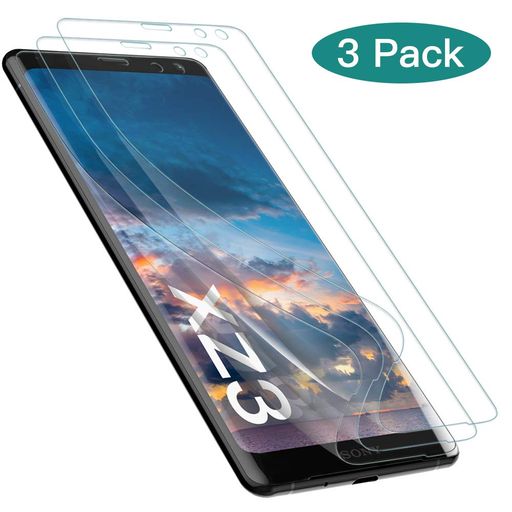 【対応機種】Sony Xperia XZ3(SO-01L、SOV39)対応柔らかいTPU液晶保護フィルムです。【貼り付けやすい】濡らす必要ない、ガラスフィルムのように防塵シールを取り出したら直接に貼り付けます。(日本語の貼り付け説明は商品ペ...