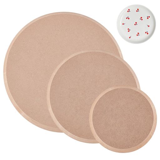サイズ詳細:150x15mm/200x15mm/250x15mm。 高品質素材:滑らかな表面を持つMDF材で作られており、強くて耐久性があり、使いやすく、型から外すのが簡単で、優れた吸水性を備えています。 使いやすさ:粘土を平らに伸ばす、ベ...