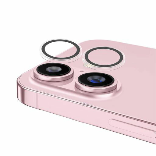 【対応機種】:2024秋発売 iPhone 16/16 Plus 専用カメラ保護フィルム 高透明。レンズ保護カバーは強化ガラスとアクリルエッジ素材を採用し、特徴はレンズ面もレンズの周り部分も高透過率を持ちます。 【単一レンズ保護 密着性高い...