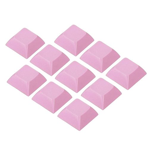 カラー:ピンク;材質:PBT;適合:ユニバーサルMXスイッチキーボード;サイズ:18x18x7.5mm(L*W*H);パッケージ内容:10xキーキャップ 利点:PBT製で、丈夫で耐久性があり、高い機械的特性、高い硬度、耐高温性、耐老化性とい...