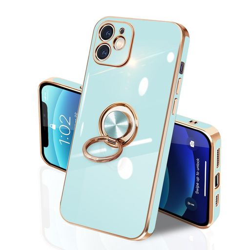 【対応機種&amp;高品質のTPU素材】iPhone 12(6.1インチ)用 リング付き ケース。ご希望の商品、カラー、対応機種を十分ご確認の上、ご注文頂きますようお願い申し上げます。高弾性TPU素材を採用、日常生活での消耗に耐えしっかり保...