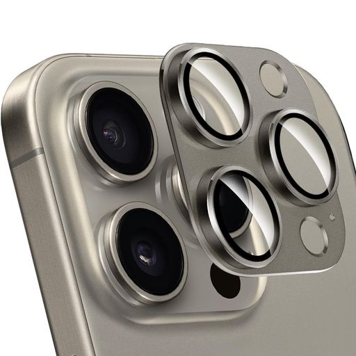 【対応機種・アルミ合金一体感】iPhone16Pro/iPhone16ProMax専用カメラフィルム1枚。iPhone機種と同じ色で本体のレンズ部分と完全に融合していく、違和感なく、一体感と高級感が溢れています。衝撃に強いアルミ合金製+日本...