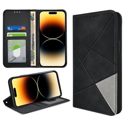 【適用型番】に適合するiPhone14ProMax用のケース手帳型(6.7インチ)スマートフォン専用手帳型保護カバー独特の高品質PUレザーを使用し、極上な肌触り。ンナーケースはソフトなTPU素材で、柔らかくスマホに優しく、着脱も楽々です。(...