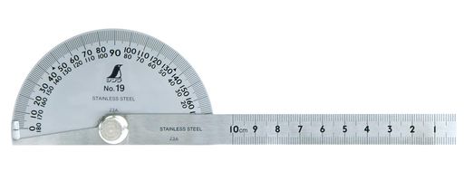竿目盛:100mm 目量:1° 分度板直径:90mm 本体:ステンレス(SUS420J2) ねじ:真鍮(62995のねじの材質は鉄) 直径(mm):90 竿全長(mm):153 分度板厚さ(mm):1.2 目盛はエッチングで刻み、黒クロムメ...
