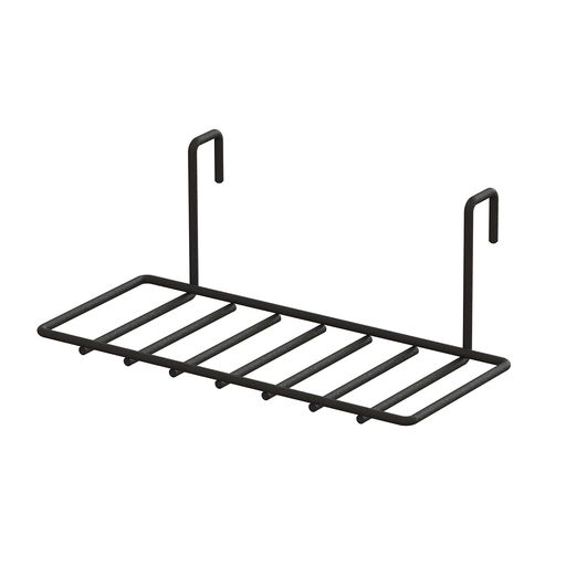 【商品サイズ】幅 24.5cm x 奥行 14cm x 高さ 9.6cm【使用荷重】1kg【カラー】ブラック 【対応木材】厚み:15~19mmの木材 【セット内容】シェルフ1個、取扱説明書 【材質】〈本体〉鉄・エポキシ樹脂粉体塗装 別売りの...