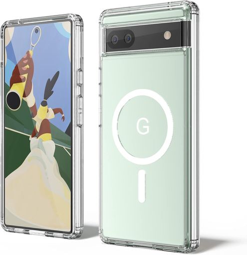 【対応機種】GooglePixel6A6.1インチ対応専用ケースで、対応機種を間違いないようにご購入お願い申し上げます。2023年最新モデル、Pixel6A専用にデザインされた透明・薄型・MagSafe対応のケースで、実用的・便利・おしゃれ...