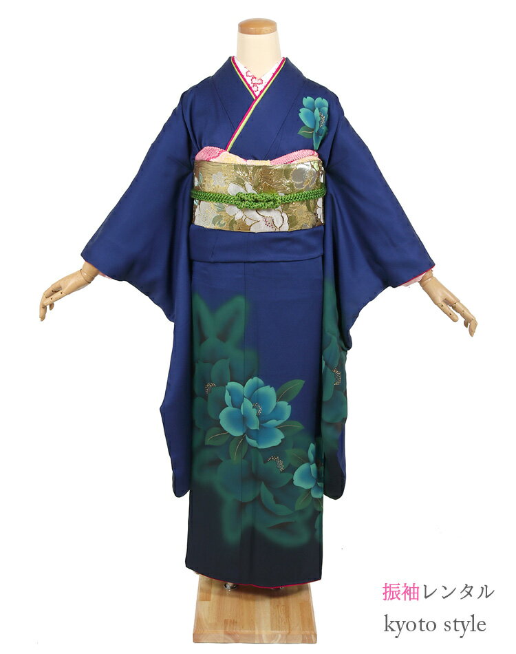 【レンタル振袖18点セット】 必要なものが全て揃った豪華18点振袖セットです。 届いてすぐに着用可能です。 通常は3泊4日のレンタルですが成人式期間中はご利用日の10日前に発送、利用日から10日以内の返却で大丈夫なのであわてることなくゆっく...
