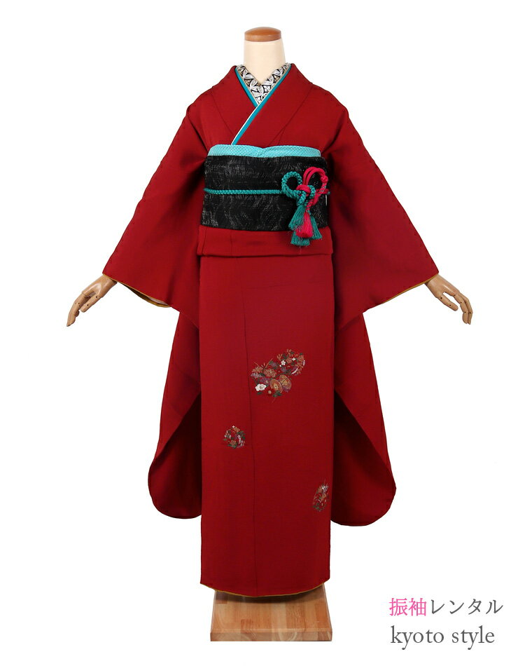 【レンタル振袖18点セット】必要なものが全て揃った豪華18点振袖セットです。 届いてすぐに着用可能です。 通常は3泊4日のレンタルですが成人式期間中はご利用日の10日前に発送、利用日から10日以内の返却で大丈夫なのであわてることなくゆっくり...