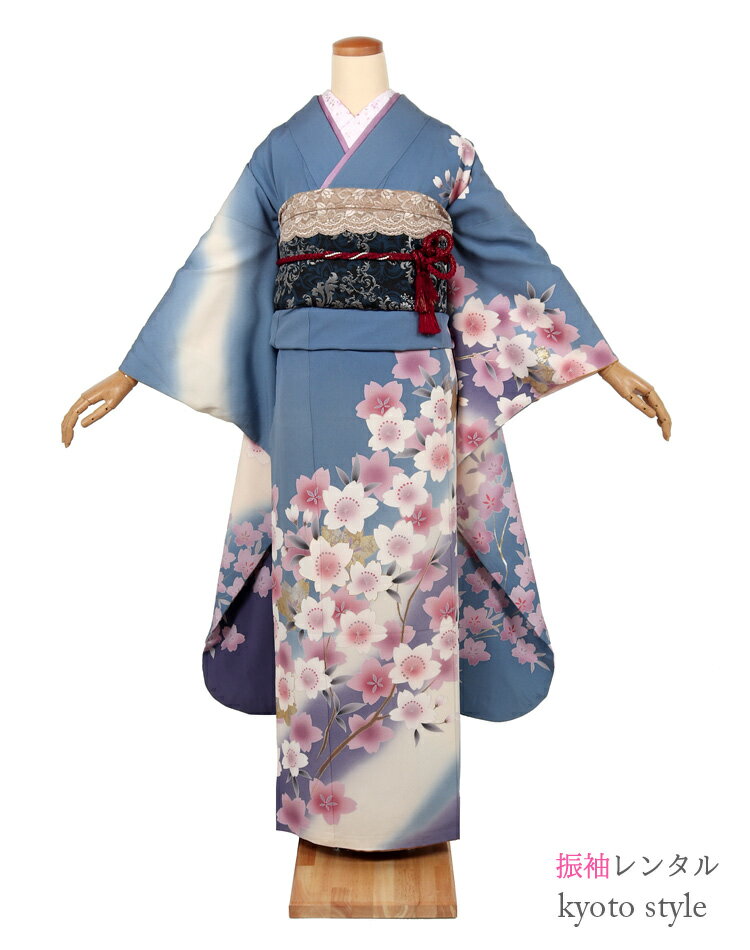 【振袖レンタル 18点セット】必要なものが全て揃った豪華18点振袖セットです。 届いてすぐに着用可能です。 通常は3泊4日のレンタルですが成人式期間中はご利用日の10日前に発送、利用日から10日以内の返却で大丈夫なのであわてることなくゆっく...