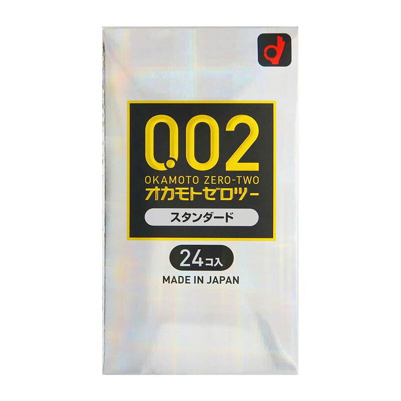 名　称0.02 ゼロツー内容量24個原材料名＜素材＞水系ポリウレタン医療機器承認番号21700BZZ00193A02商品区分管理医療機器／避妊用具・コンドーム製造国（原産国）日本製販売元（製造元）オカモト株式会社東京都文京区本郷3丁目27番...