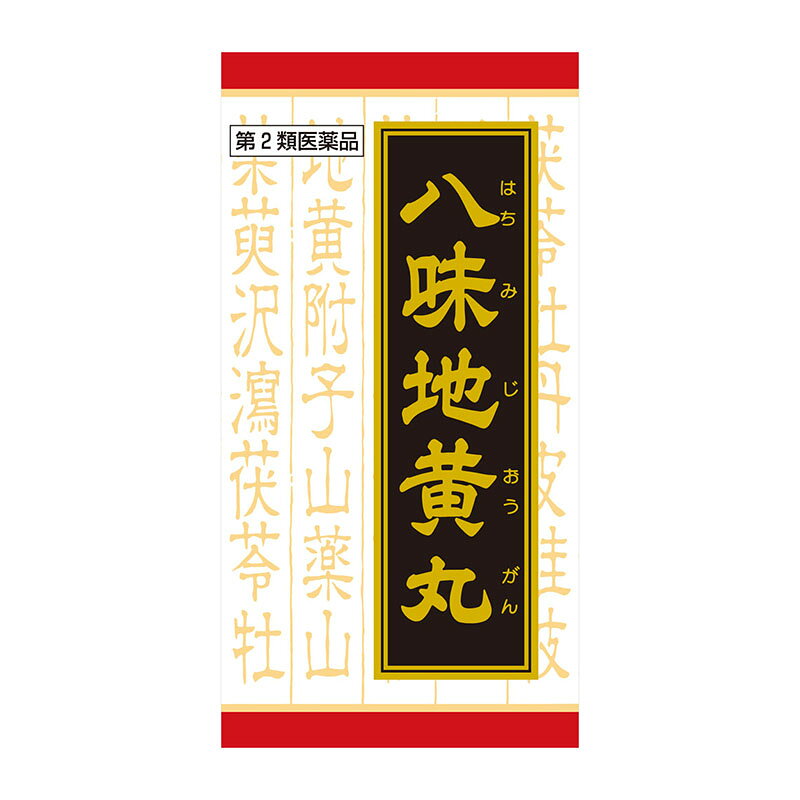 名　称「クラシエ」漢方八味地黄丸料エキス錠内容量360錠特　徴○「八味地黄丸」は、漢方の古典といわれる中国の医書「金匱要略（キンキヨウリャク）」に収載されている薬方です。○頻尿、排尿困難、高齢者のかすみ目、下肢痛などの症状に効果があります。...